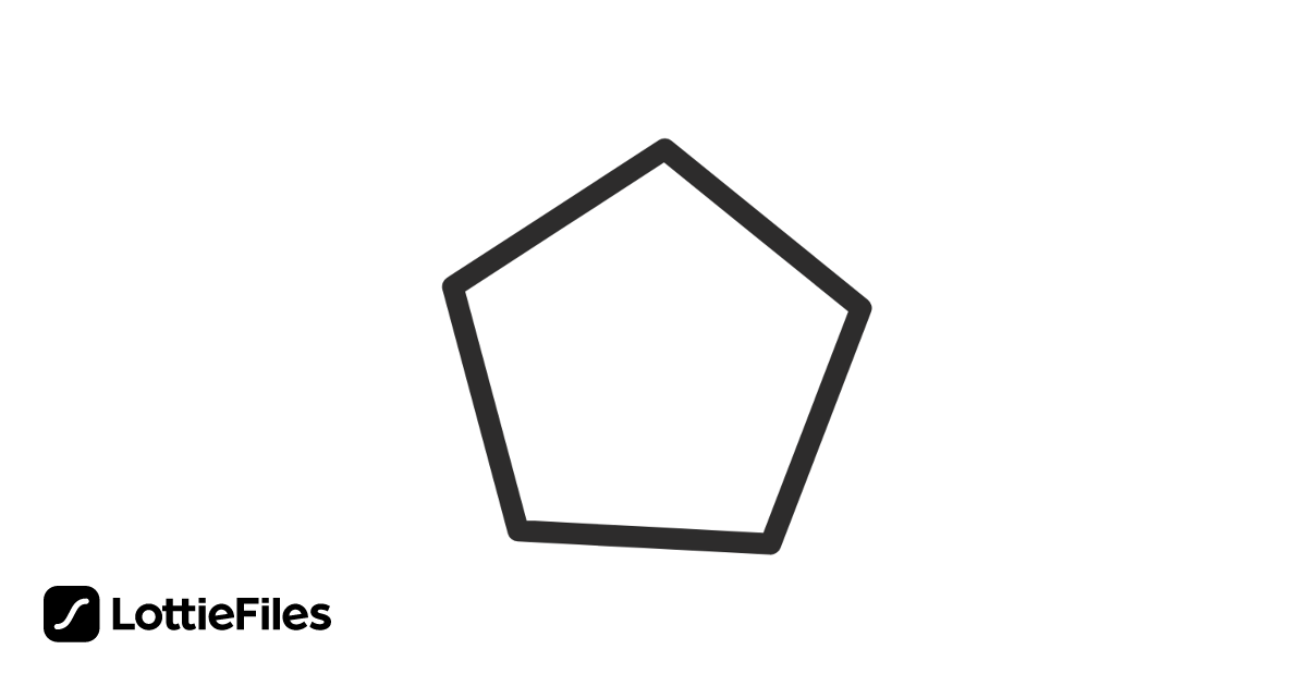 Free Pentagon Shape Animation by Icon space | LottieFiles