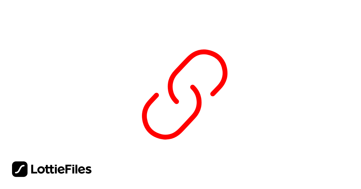 Free Link | Chain | Shape | Link icon Vector illustration Animation by ...