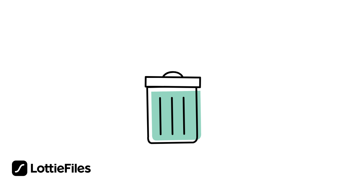 Free Garbage Animation by Олександра Рябчикова | LottieFiles