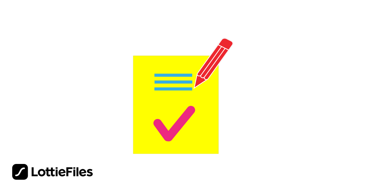 Free notepad file Animation by Sumbal | LottieFiles
