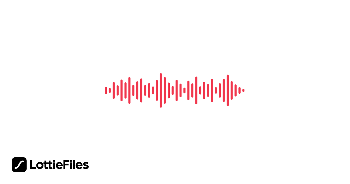 Free red sound Animation by Đăng Quang | LottieFiles