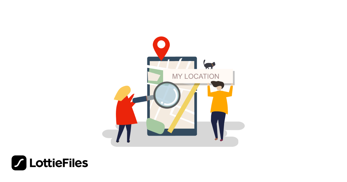 Free Location Search Animation by Mr.Futuristic | LottieFiles