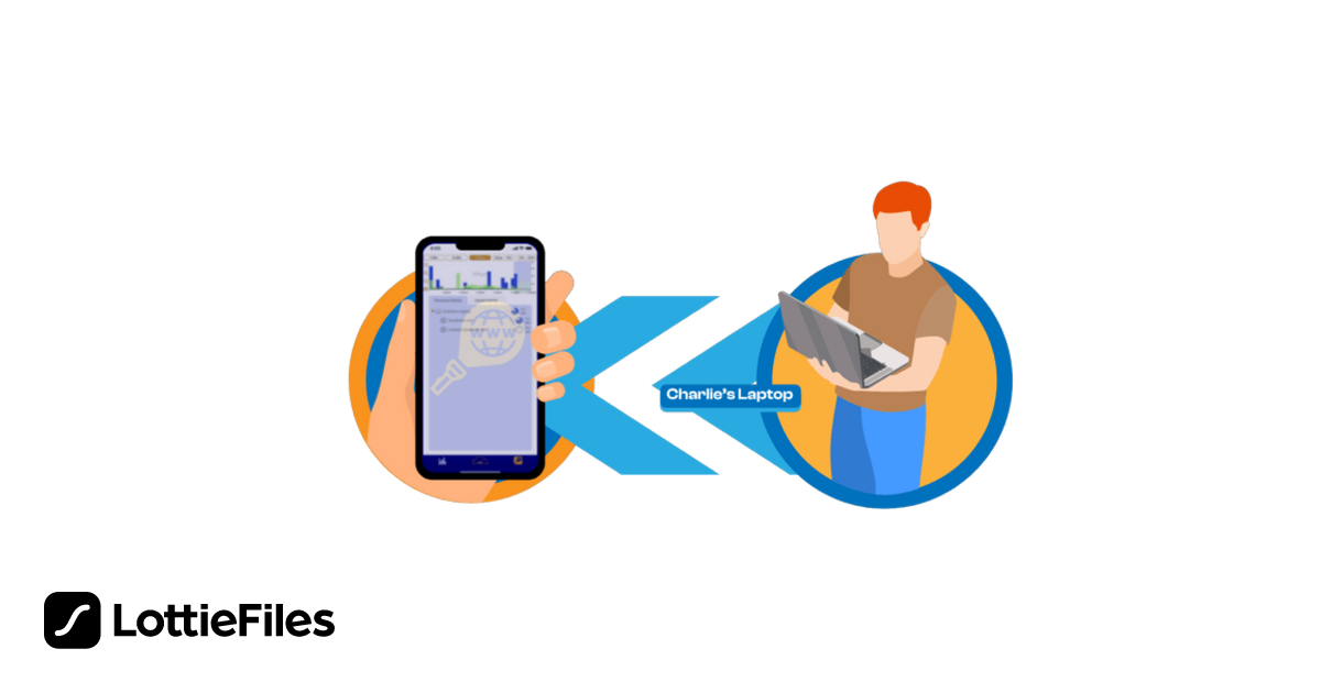 Free Interactive Charts Sharper Animation by Calum | LottieFiles