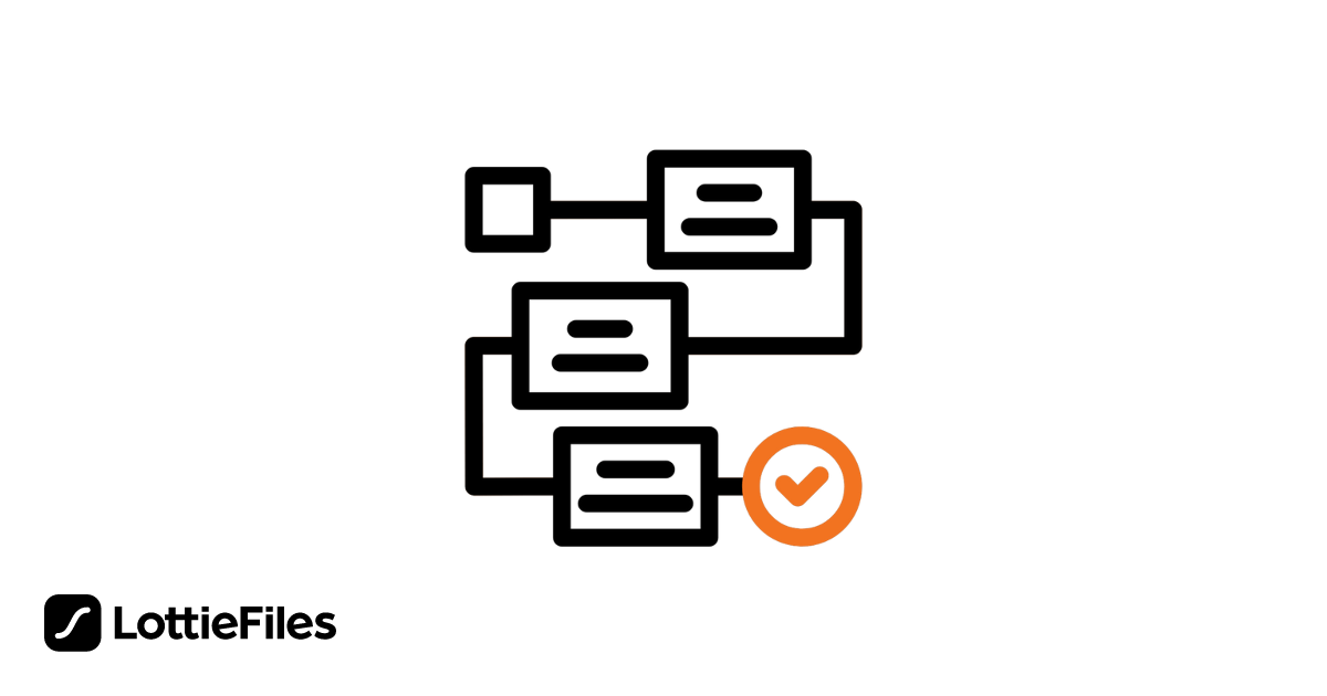 Free WorkFlow Orange Animation by Dean | LottieFiles