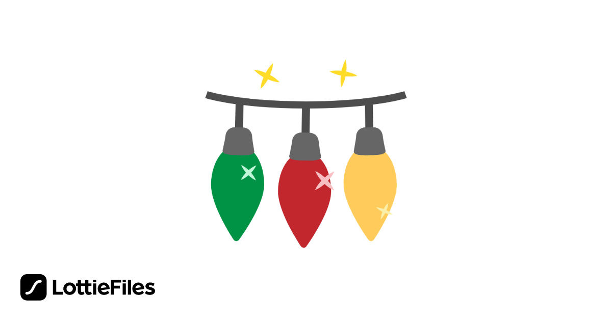 Free Christmas Lights Animation By Manop Lottiefiles