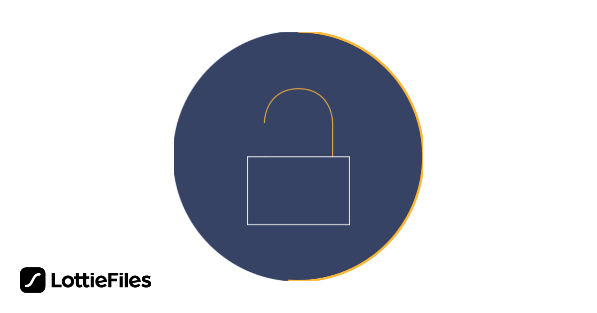 Free Unlock loading Animation by Vi Hoang | LottieFiles