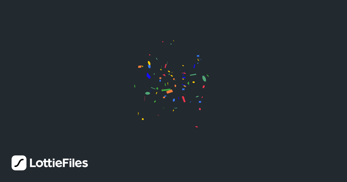 Free Confetti Partyyy!! Animation by Bit Bit | LottieFiles