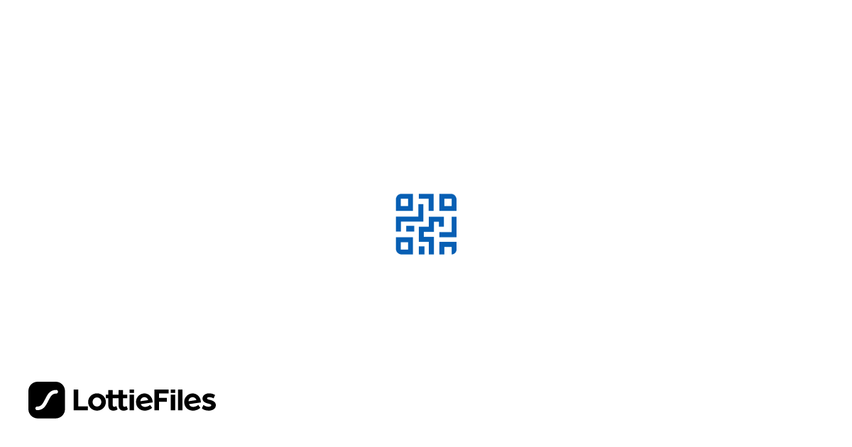 Free QR loader Animation by Rafael De Guglielmo | LottieFiles