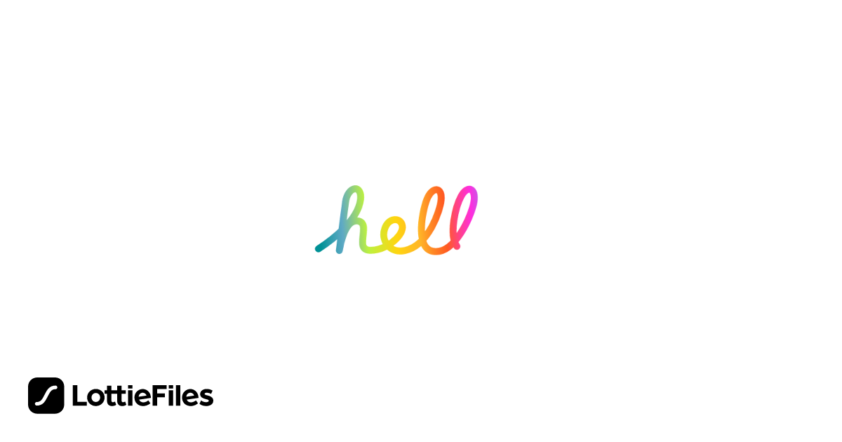 Free Hello Animation by Simple | LottieFiles