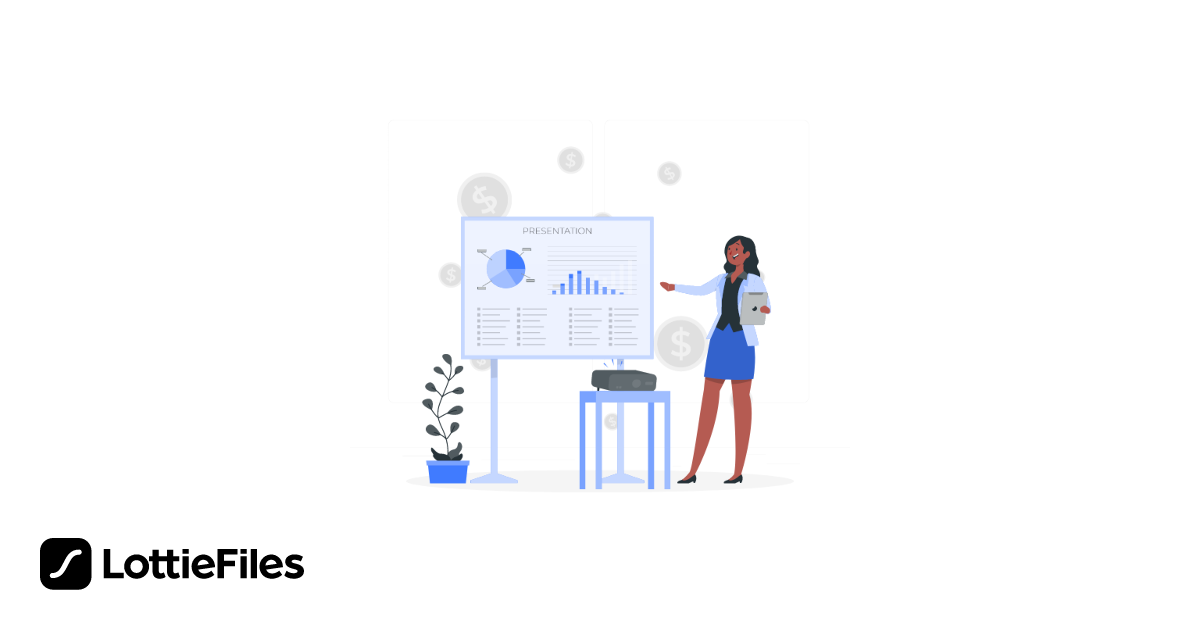 Free Presentation Animation by Mahendra | LottieFiles