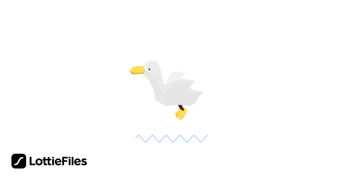 Free Flying duck Animation by irwanto | LottieFiles