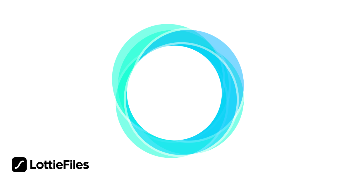 Free blue circles moving round Animation by Natalis Nihilus | LottieFiles