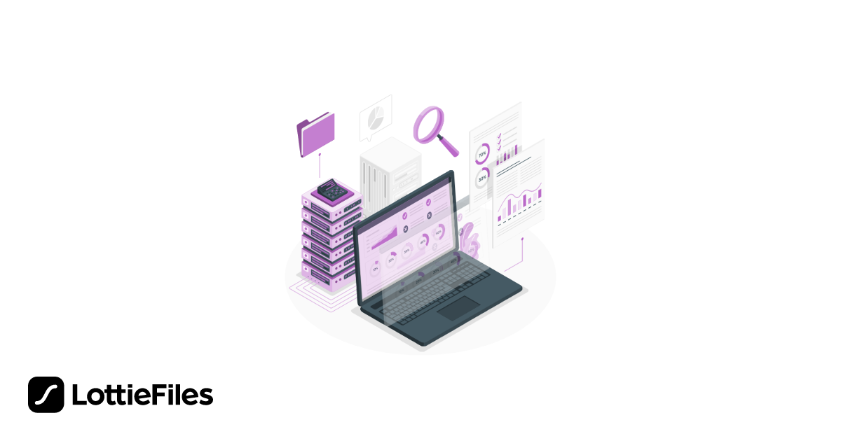 Free Data Extraction Animation by Mahendra | LottieFiles