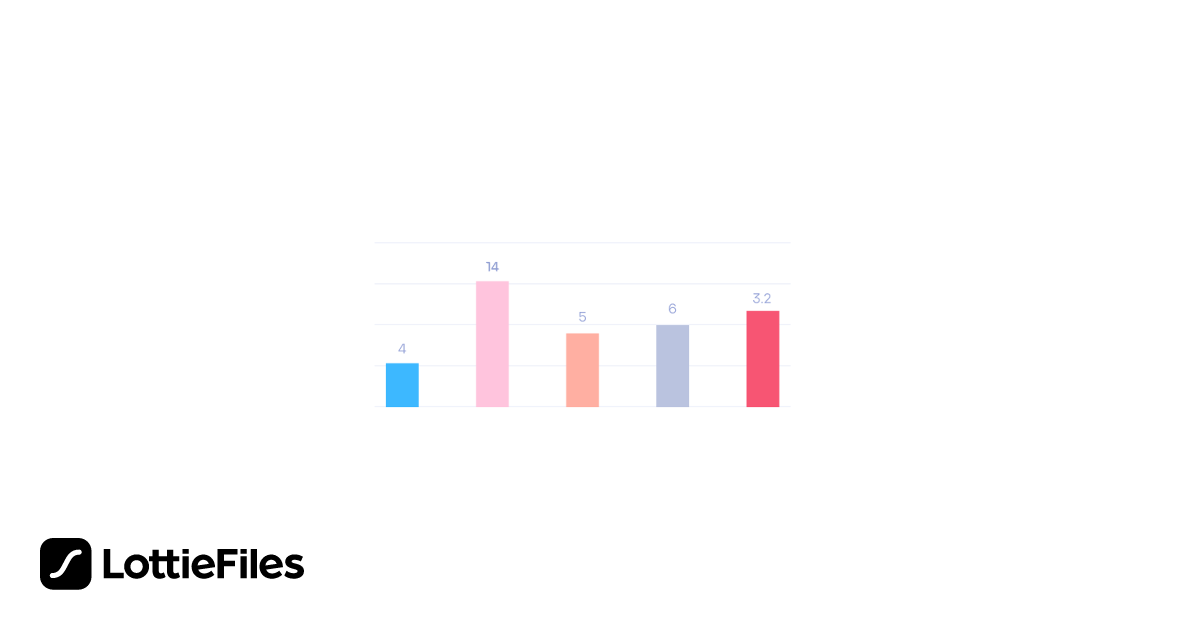 Free Graphs number pop-up Animation by Dima Zelinskyi | LottieFiles