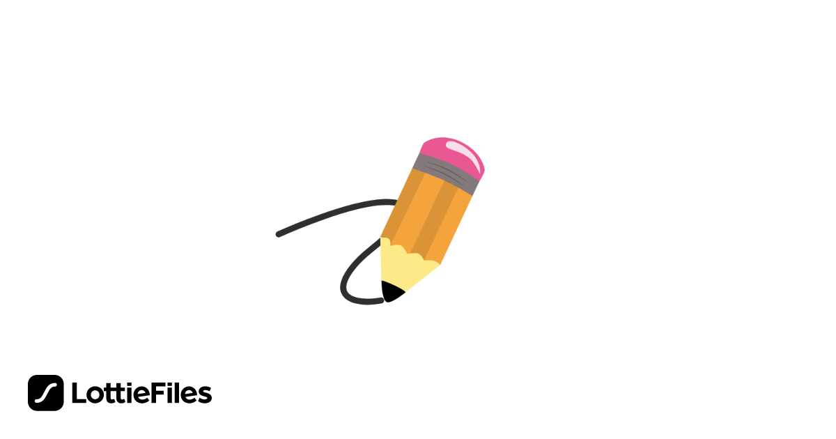 Free Pencil Animation Animation by Addy | LottieFiles