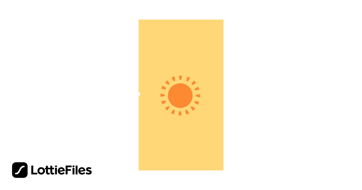 Free sunny Animation by Valaikų Gertrūda | LottieFiles
