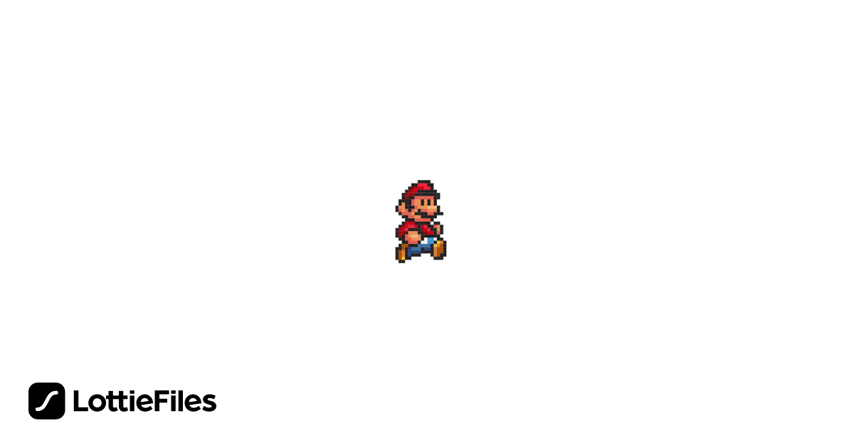 Free Mario Loading Animation by Shrinivas | LottieFiles