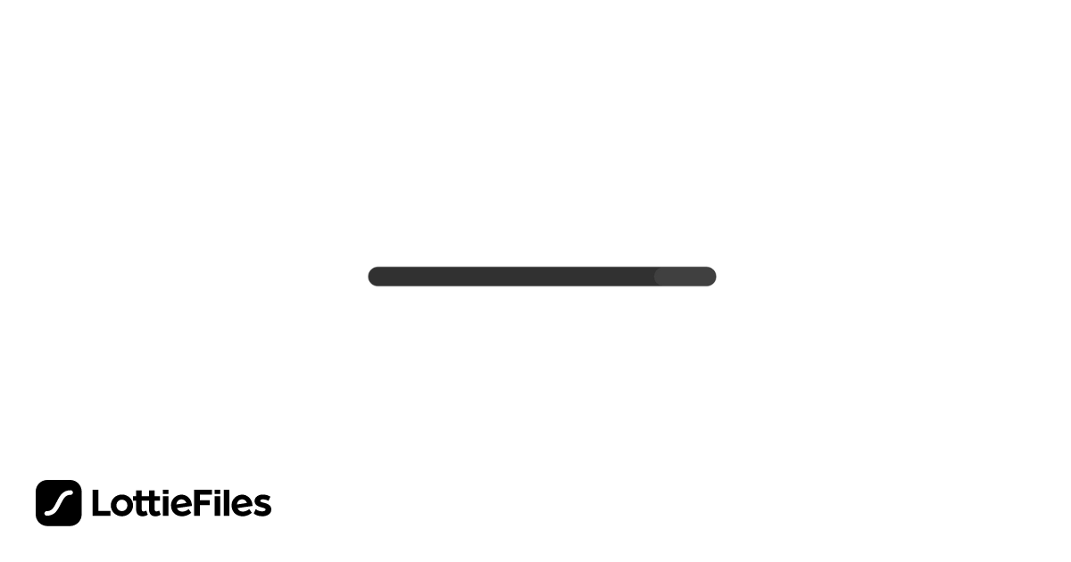Free Loading_Progress-Bar_2 Animation by Quoc Ezio | LottieFiles