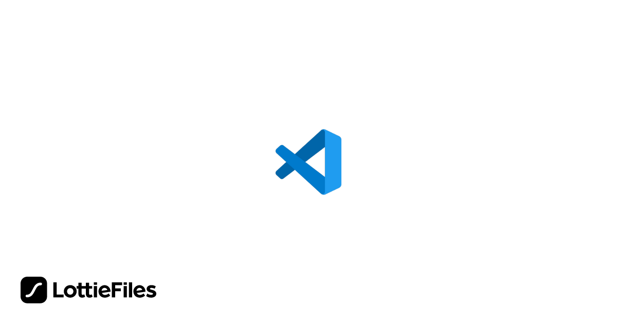 Free VS code logo animation Animation by Rockerzz | LottieFiles