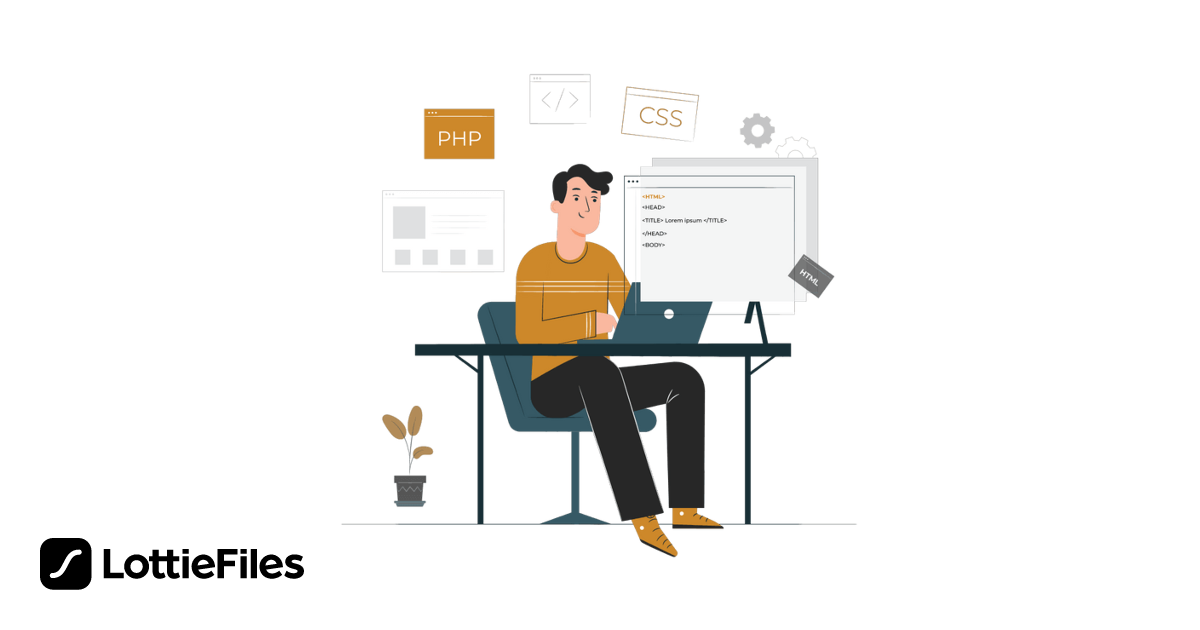 Free Information Technology Animation by Sagar | LottieFiles