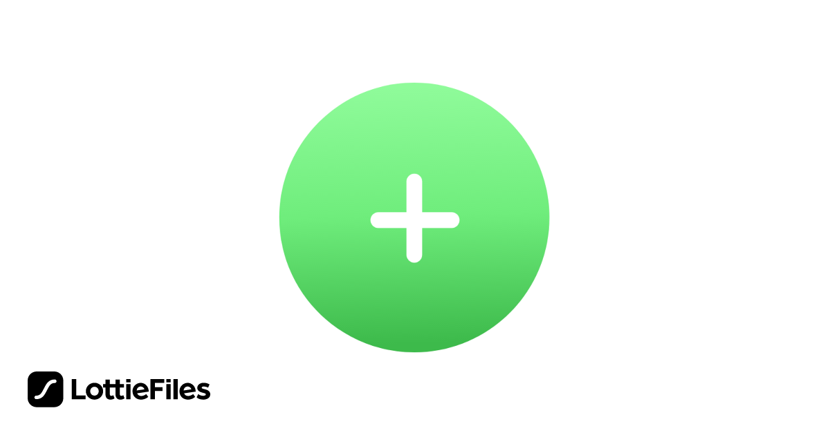 Free plus button Animation by Elle Lee | LottieFiles