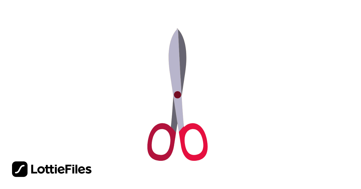 Free Scissor Snip Animation by Ana | LottieFiles