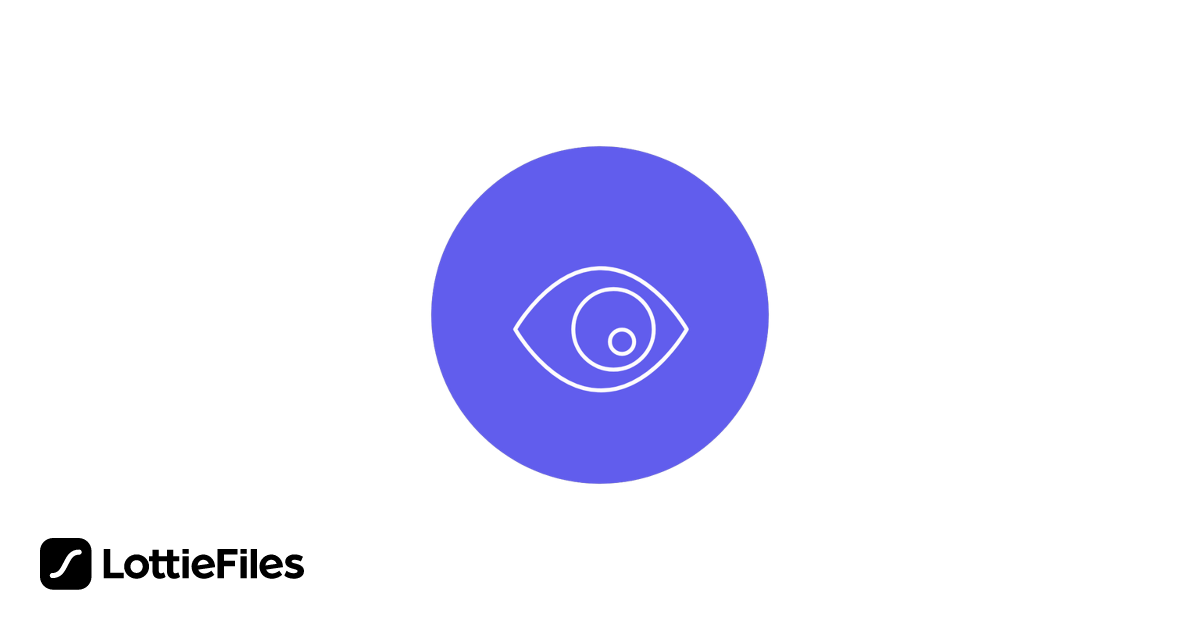 Free Eye Animation by Fun | LottieFiles