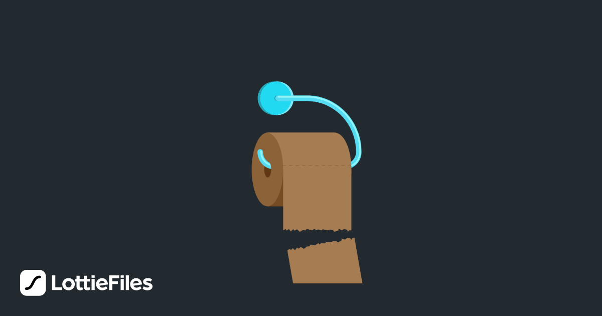 Free Toilet Paper Animation by Quan Le | LottieFiles