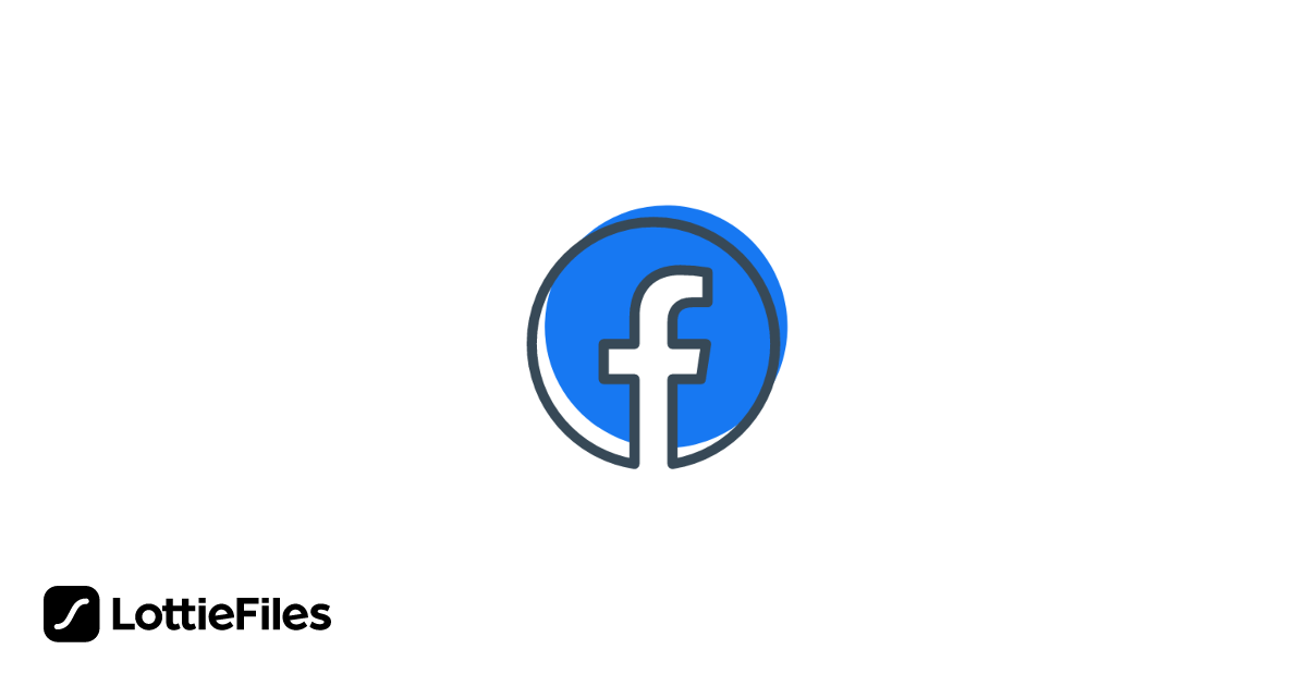 Free Outline Facebook icon Animation by Dillon | LottieFiles