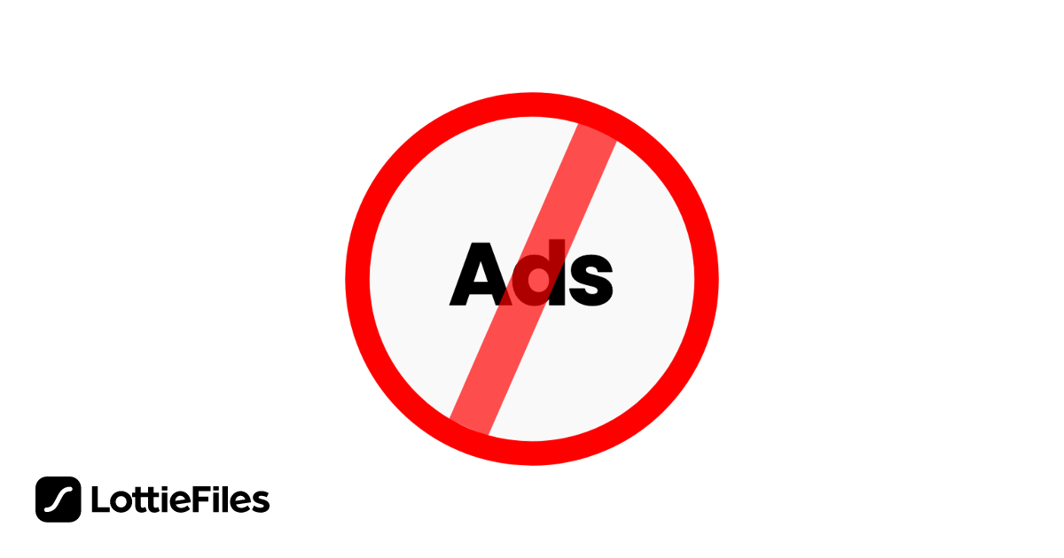 Free remove_ad_no_ads_block_ads Animation by Akhtar Zaman | LottieFiles