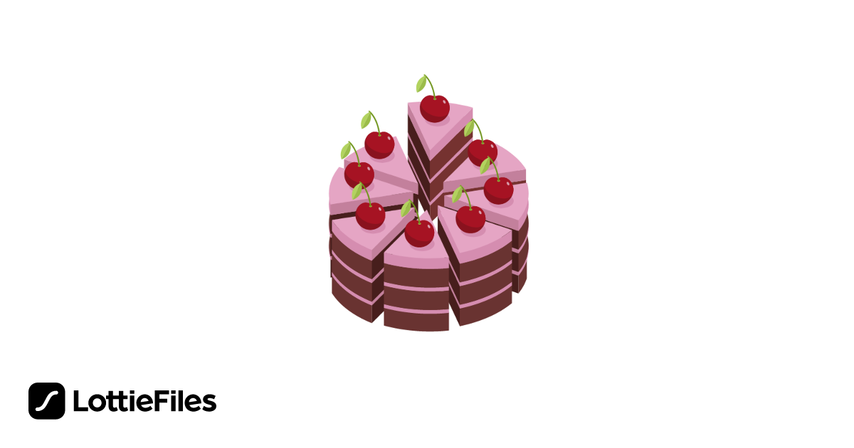 Free Cherry cake Animation by Vishal Mahor | LottieFiles