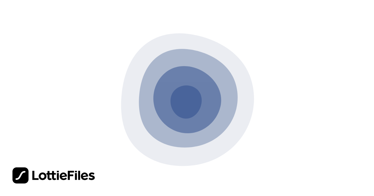 Free Calming circle Animation by Flatlineagency.com | LottieFiles