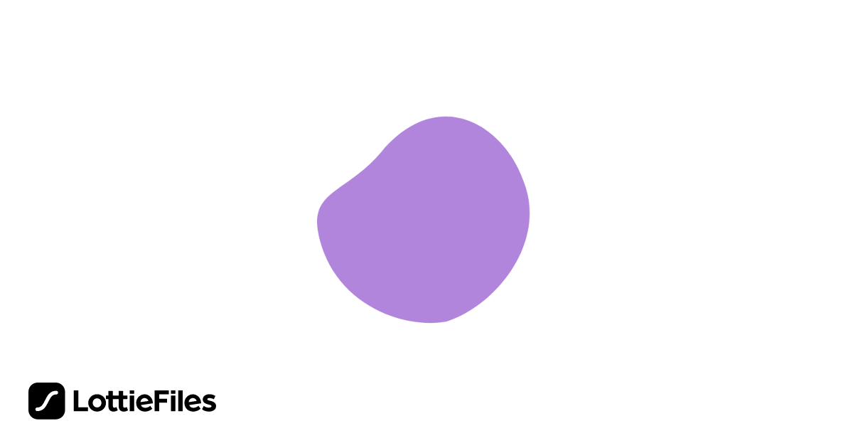 Free Blob Animation by Melvin Gunnarsson | LottieFiles
