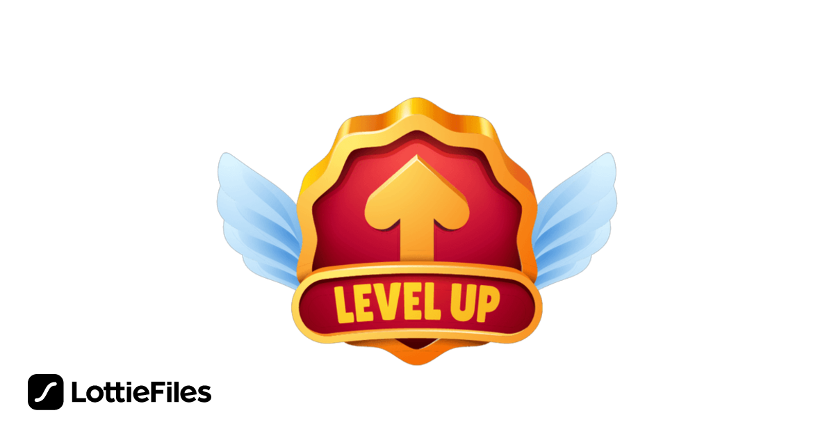 Free Level Up Badges Animation by Abdul Latif | LottieFiles
