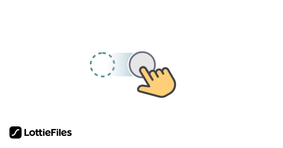 Free Swipe a toggle Animation by Adriana Mandjarova | LottieFiles