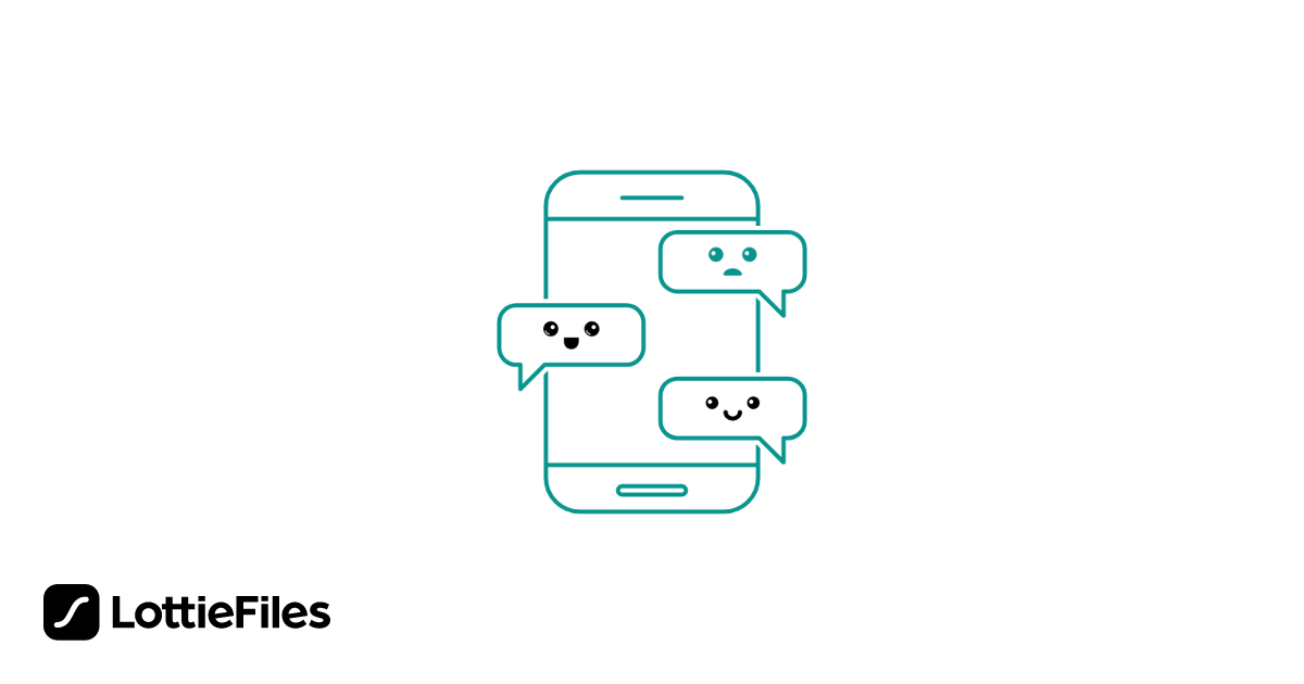 Free group chat convo Animation by Sarah Frank | LottieFiles