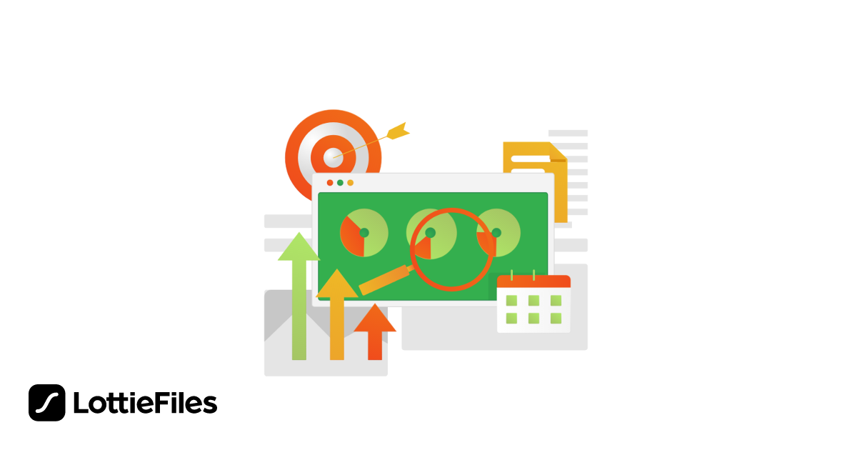 Free Target business _ Animation for marketing landing page Animation ...