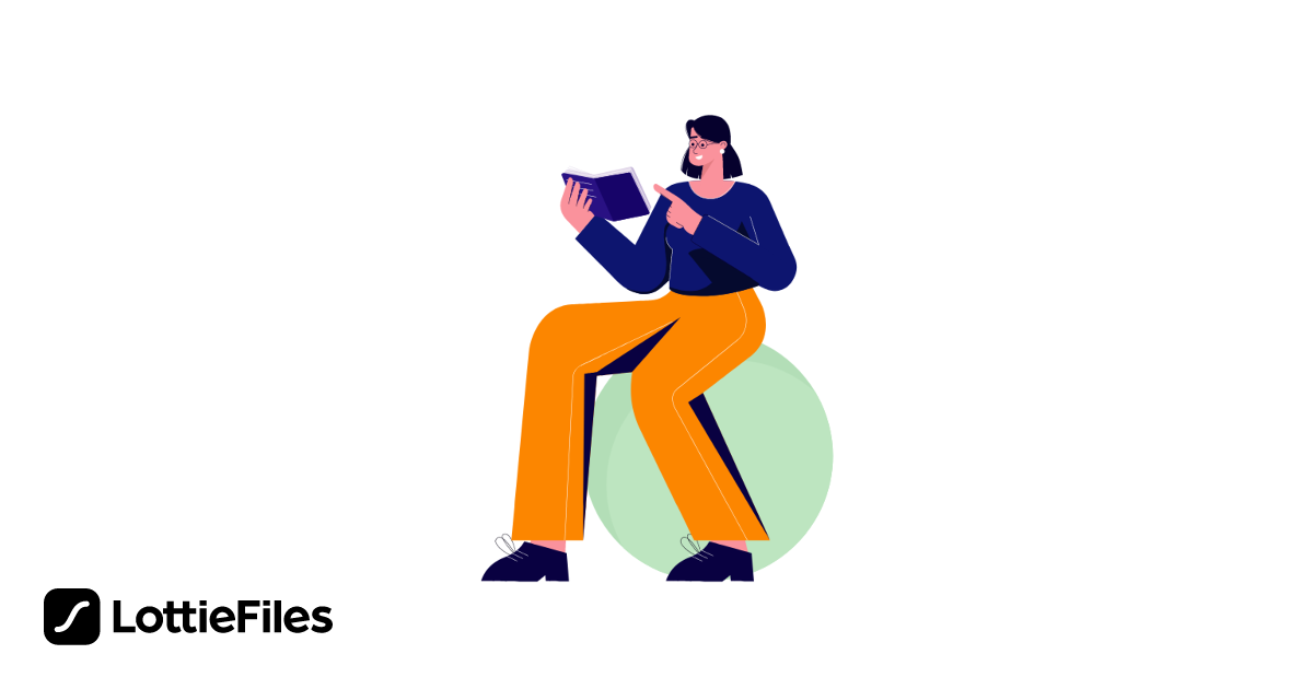Free Reading Animation by Suhayra Sarwar | LottieFiles