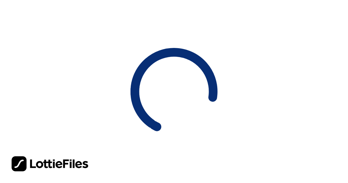 Free Blue loader Animation by Davit Tigranyan | LottieFiles
