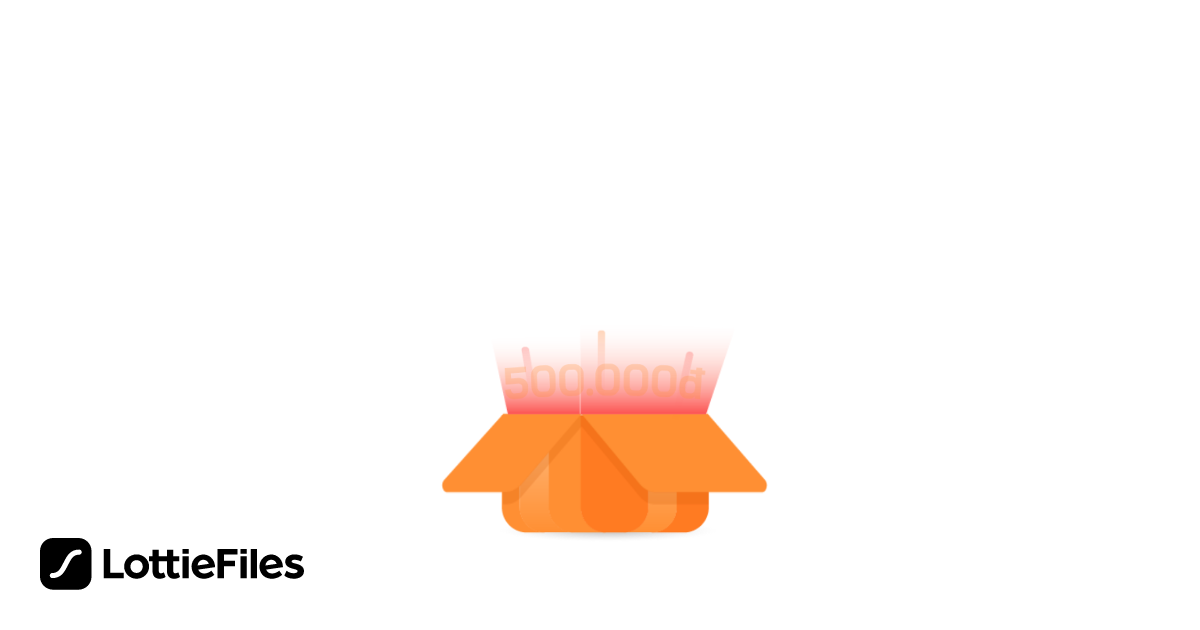 Free GIFT 500k Animation by Duy Hung Nguyen | LottieFiles