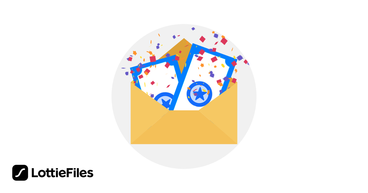 Free coupon reward envelope Animation by MD Abdur | LottieFiles