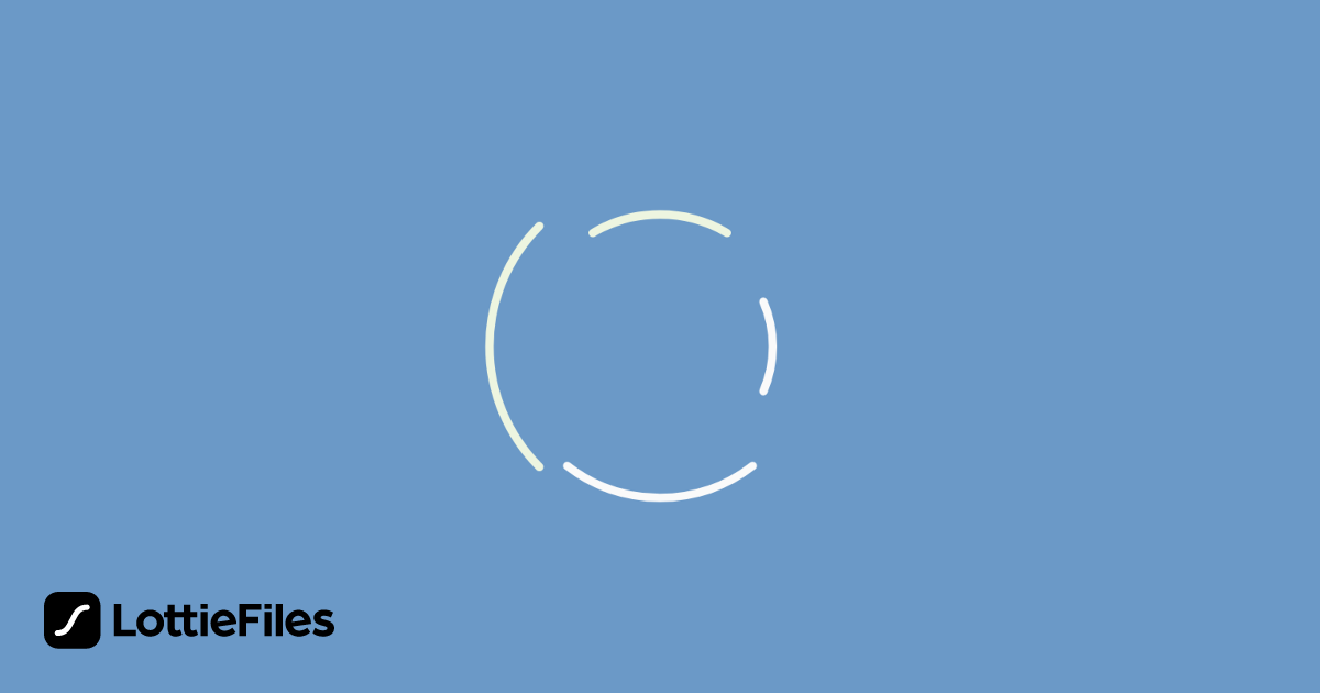 Free Spinner Light Animation by Luis | LottieFiles