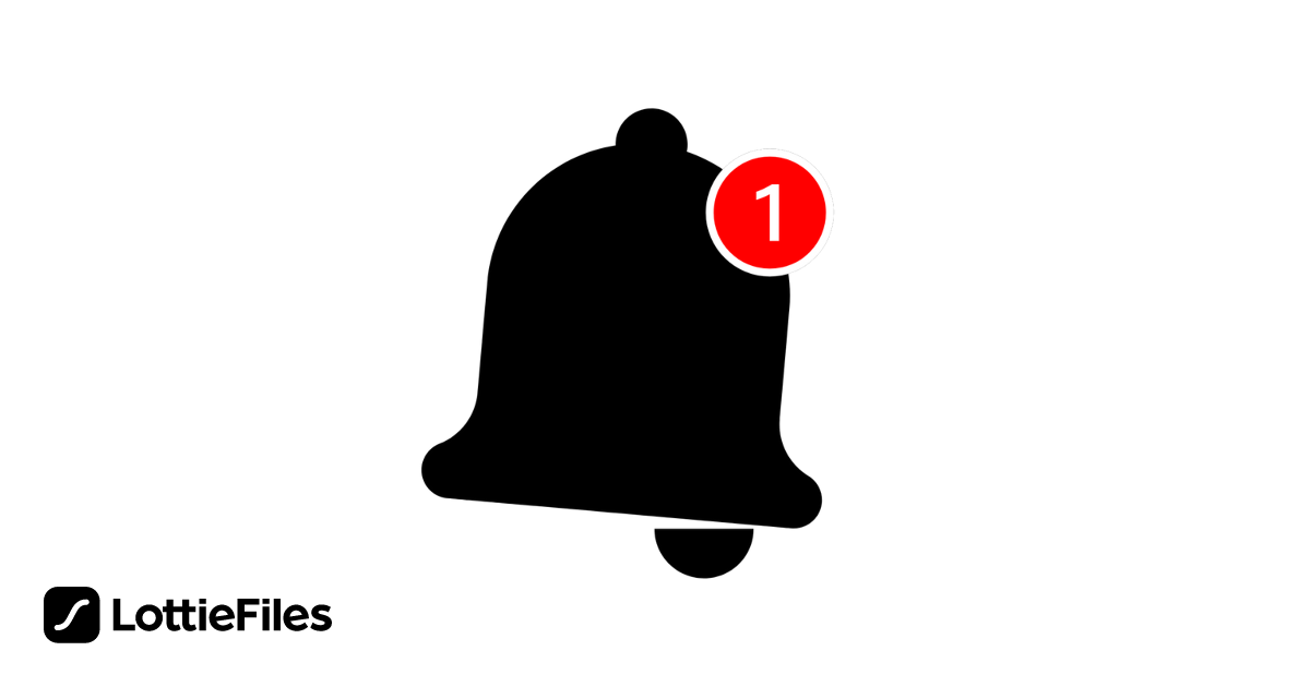 Free Notification Bell Animation by Shrikant | LottieFiles
