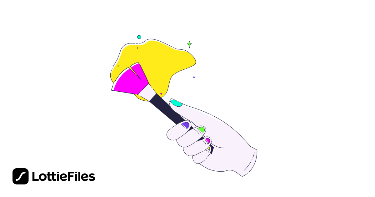 Free hypermotion paint brush 2 Animation by Dominic | LottieFiles
