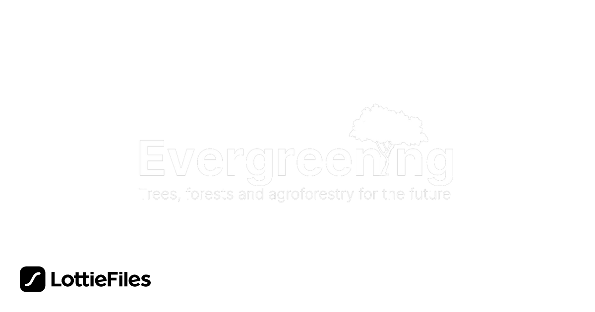 Free Evergreen Animation by Aris | LottieFiles