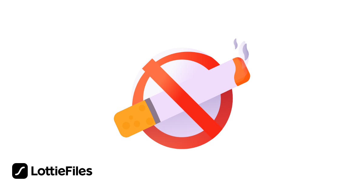 Free No smoking Animation by MD Abdur | LottieFiles