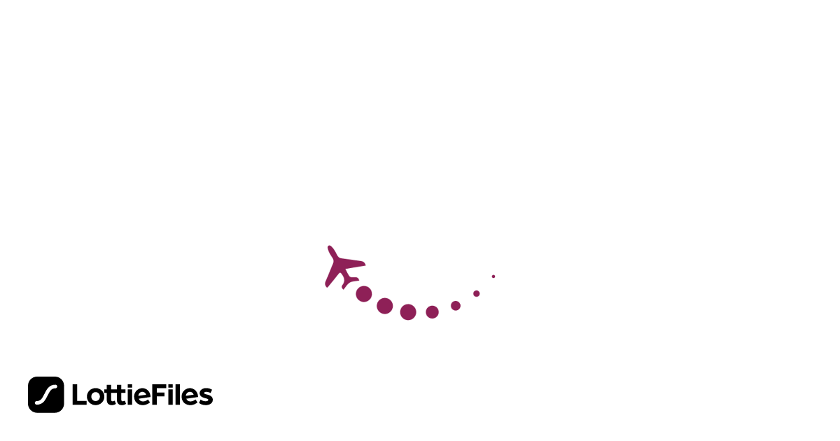 Free air palne Animation by أحمد حسن | LottieFiles