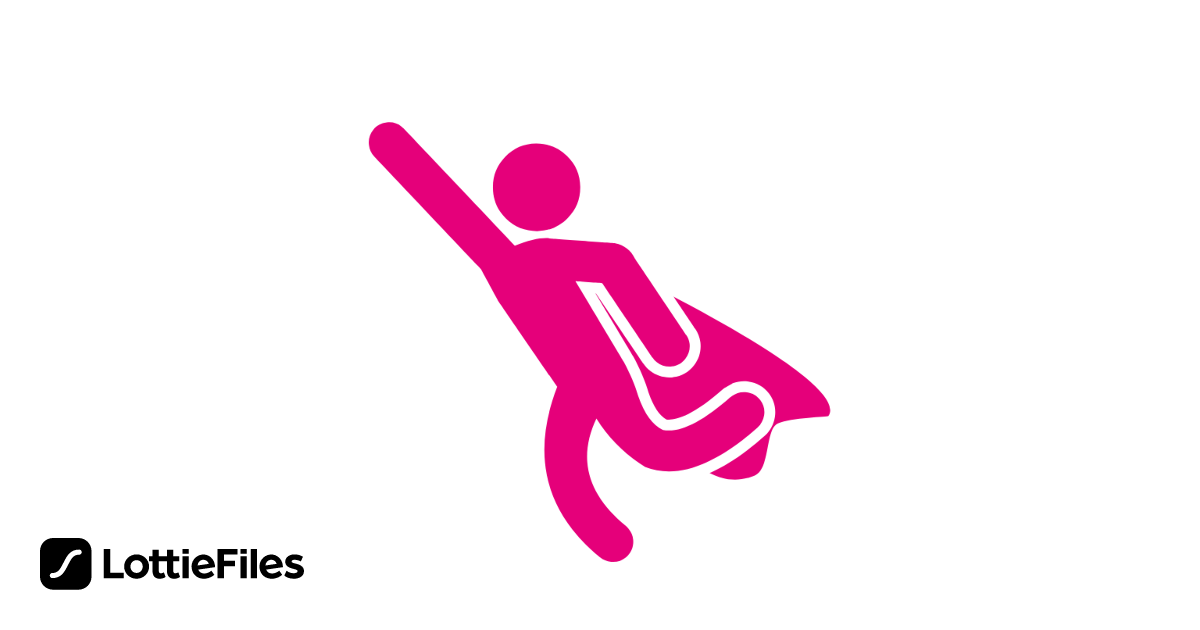 Free pink hero Animation by Tim Powell | LottieFiles