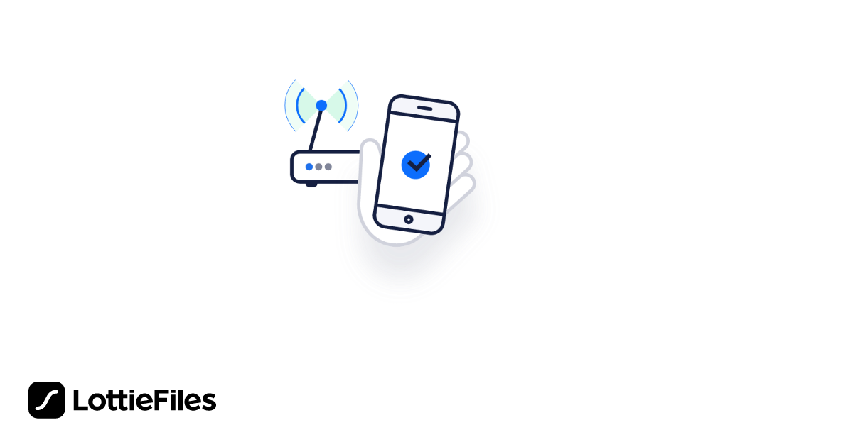 Free router blue wifi Animation by ŦŁłPGΛMΞЯSHłP JUΛЛ ŦΞŁłPΞ | LottieFiles