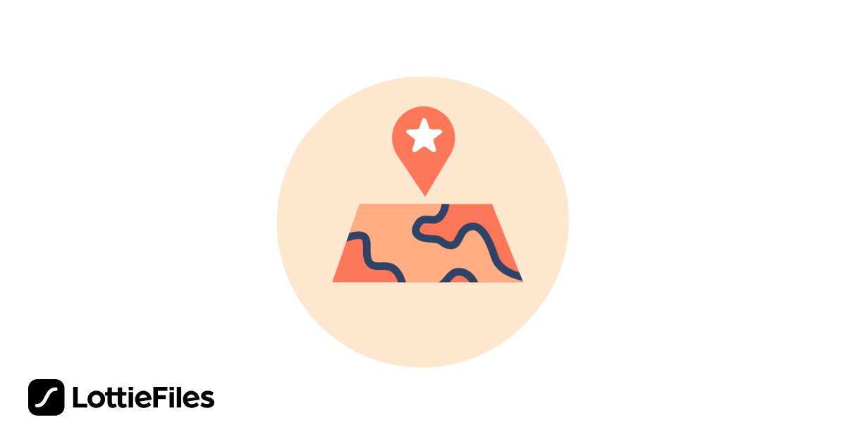 Free Map and Point Animation by Tigran | LottieFiles
